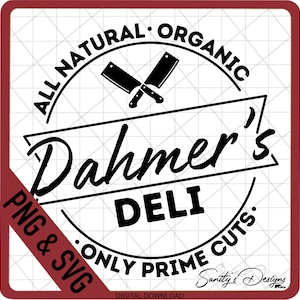 Dahmers Deli Svg, Png, True Crime, Halloween, Instant Download, SVG ...
