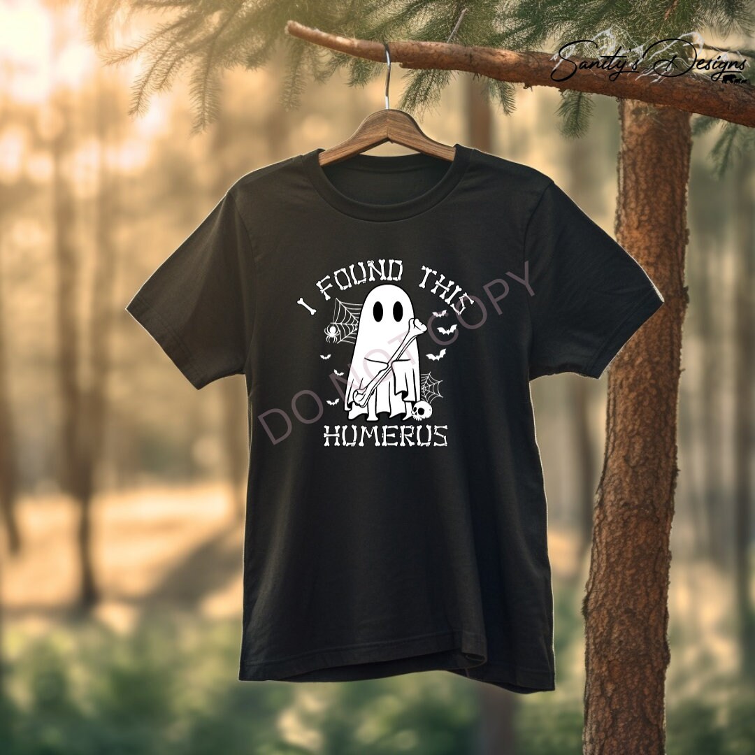 Ghost Humerus, Layered SVG, Simple Svg, Funny Ghost, Bones, Halloween ...