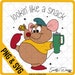 Gus Gus Mouse Png, Layered SVG, Stanley, Cute, Princess, Cartoon, Snack ...