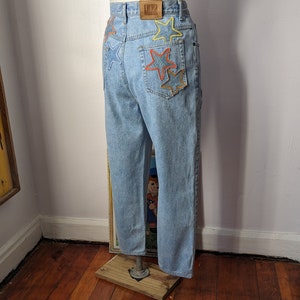 Patchwork Star Jeans by Sensible Slacks - Etsy