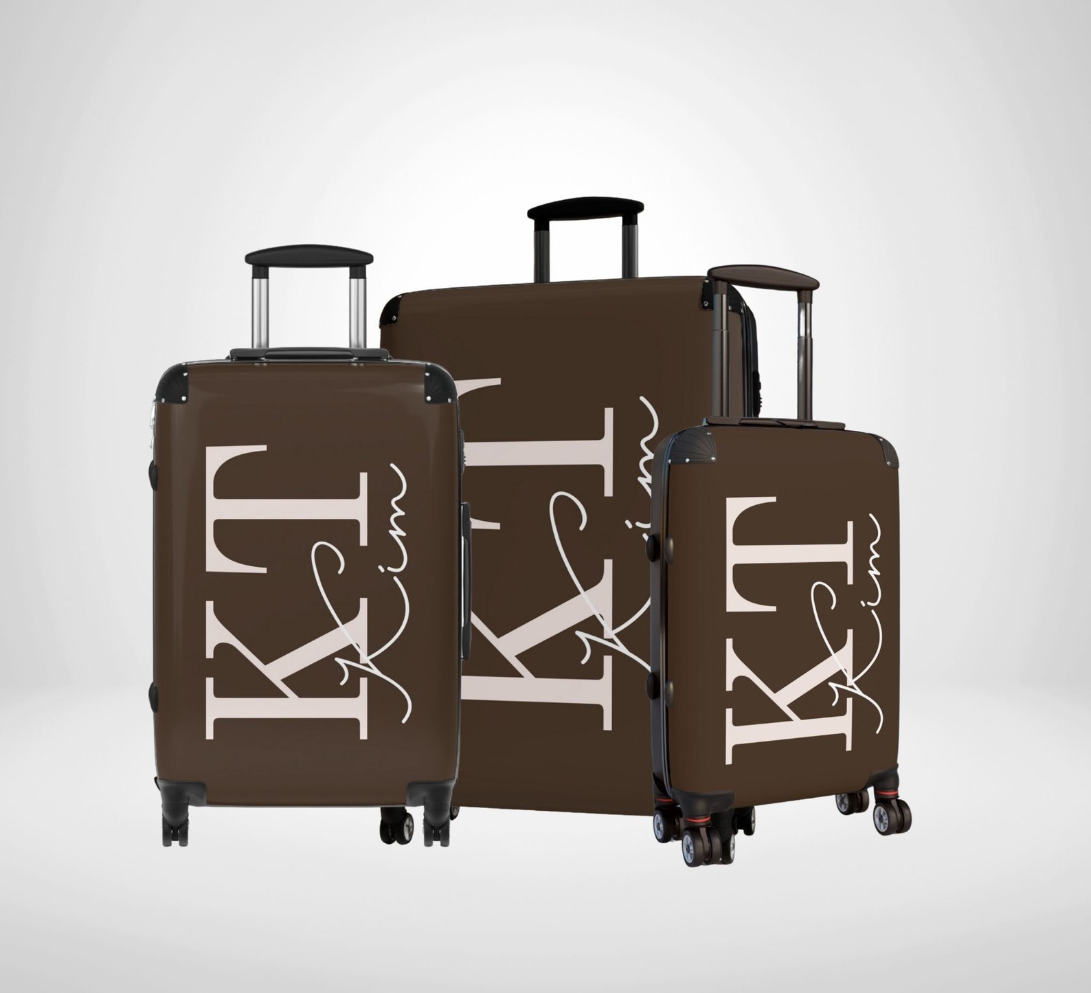 Custom Signature Initial Name Personalisable Luggage, Stylish Autograph ...