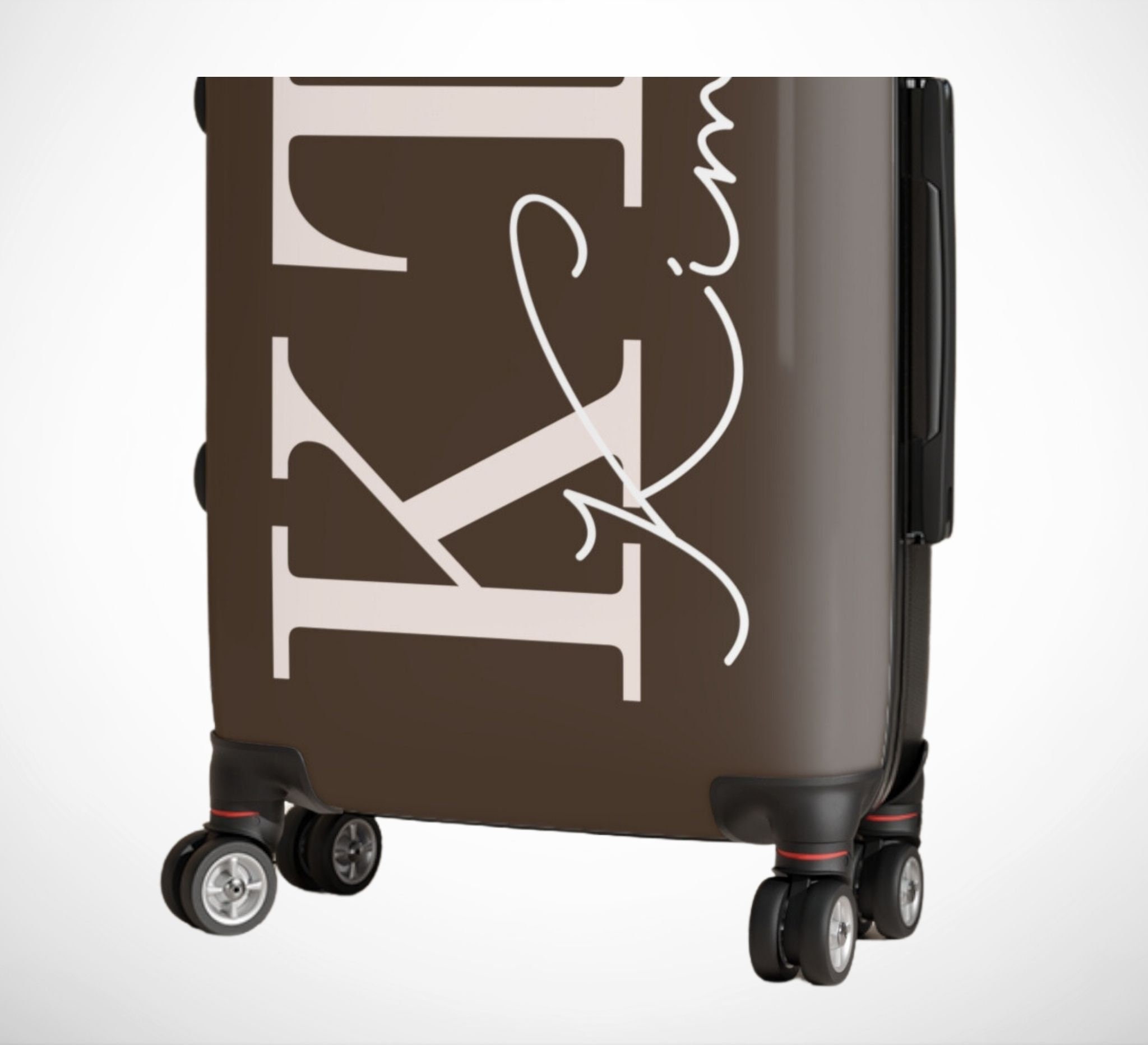 Custom Signature Initial Name Personalisable Luggage, Stylish Autograph ...