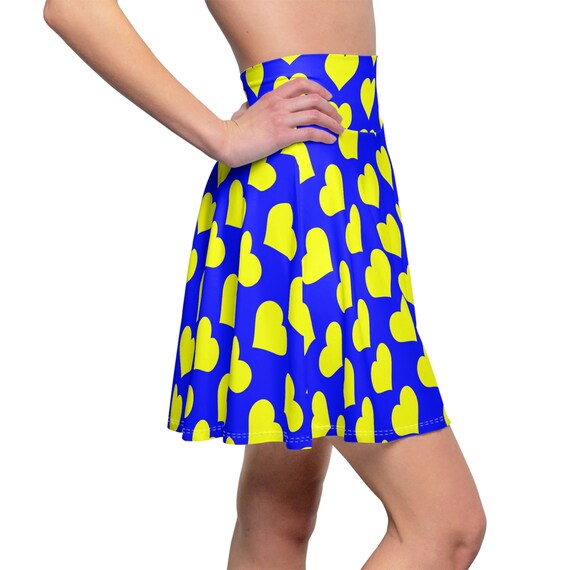 Yellow Skater Skirt
