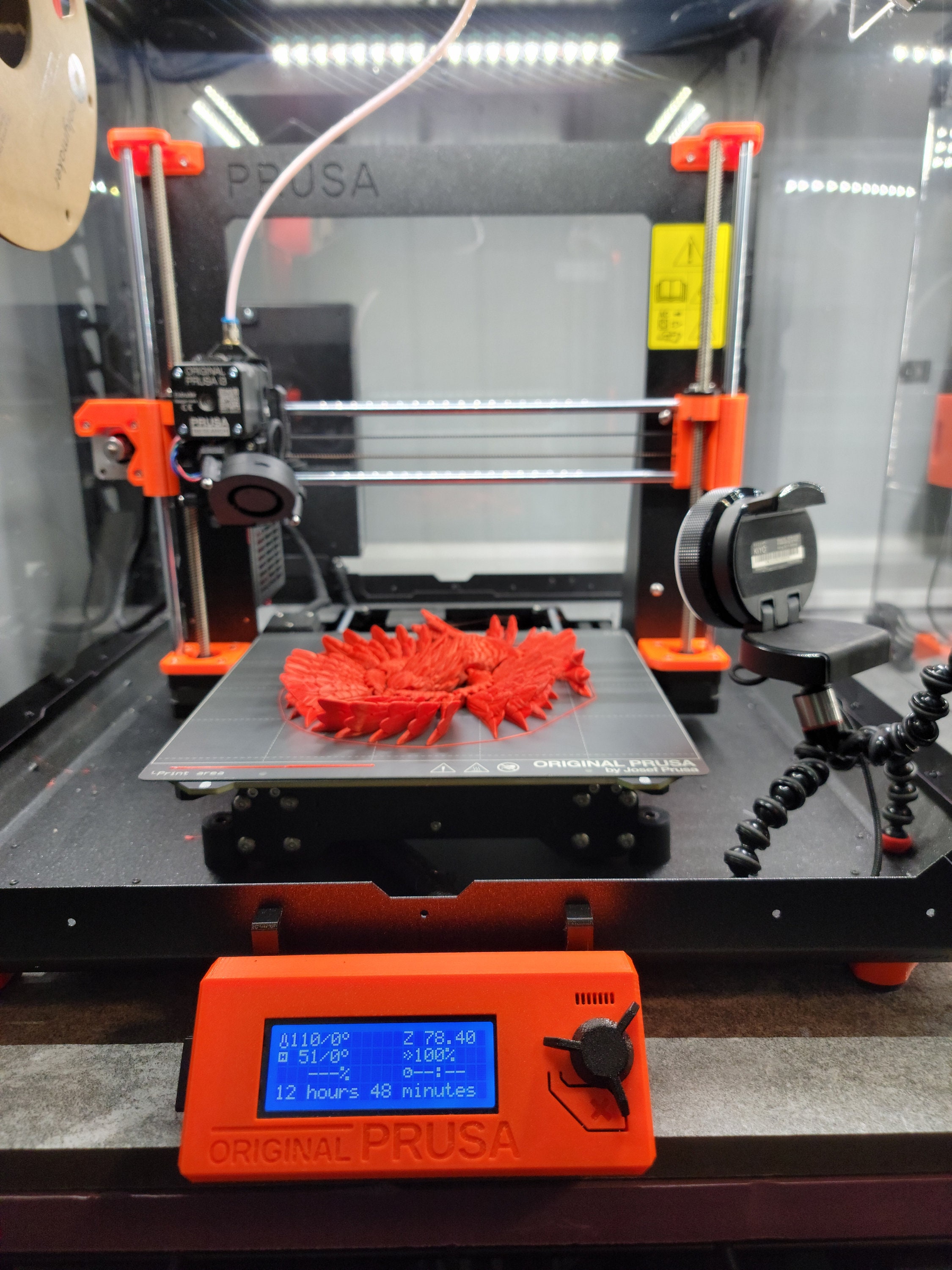 Flexi Factory 3d Printed Fidget Phoenix Custom Colors - Etsy