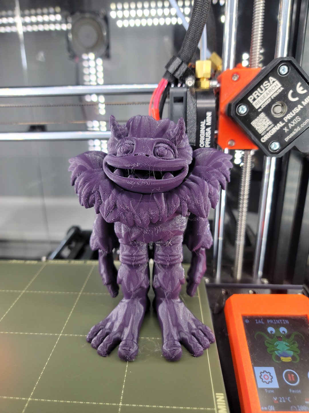 Flexi Factory 3d Printed Fidget Yeti Adult Custom Colors - Etsy