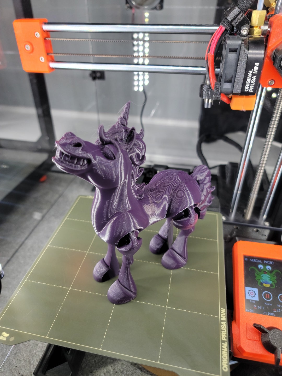 Flexi Factory 3d Printed Fidget Unicorn Custom Colors - Etsy