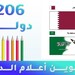 Country Flags Coloring Pages in Arabic Language - Learn and Color - Etsy