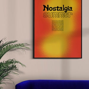 Retro Wall Art, Nostalgia Art Print, Retro Print, Trendy Wall Art ...