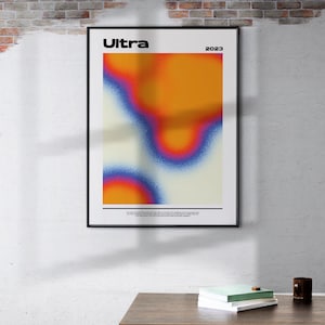 Retro Wall Art, Nostalgia Print, Retro Ultra Print, Trendy Wall Art ...