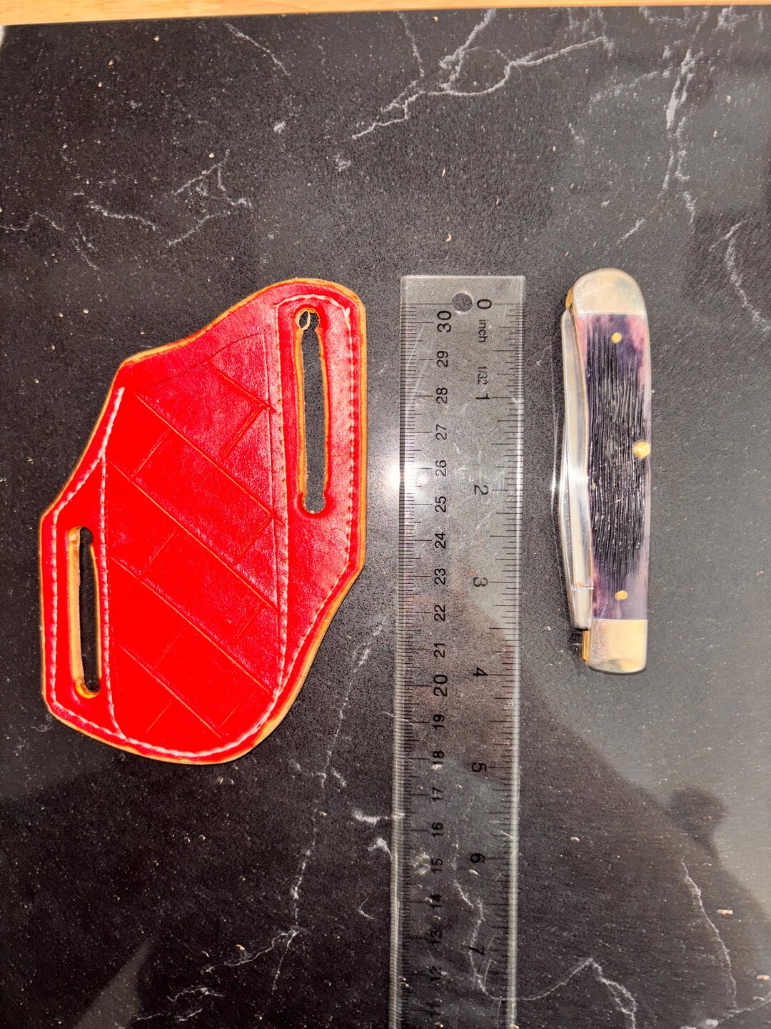 Tooled Knife Sheath Case Knife Sheath Right Hip - Etsy