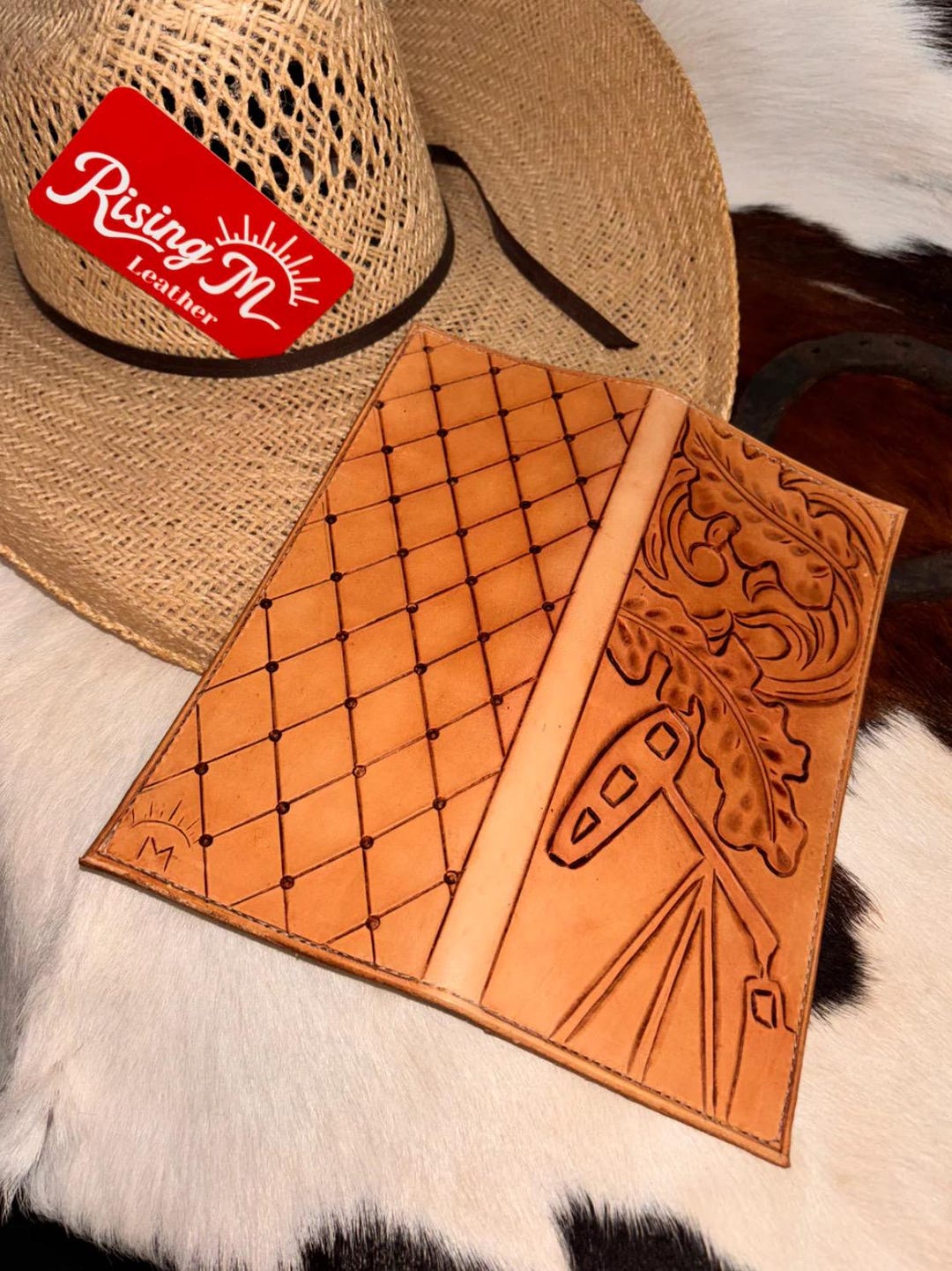 Tally Book Cover Oil Field Note Book Cover - Etsy