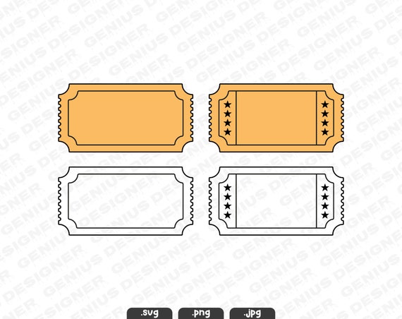 Plantilla De Boleto De Cine Clip Art Imágenes De Ticket Cine