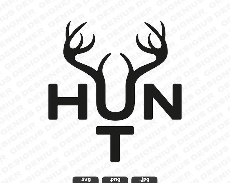 Hunt SVG Hunting Svg Digital Clipart Deer Hunting Svg Hunting Badges ...