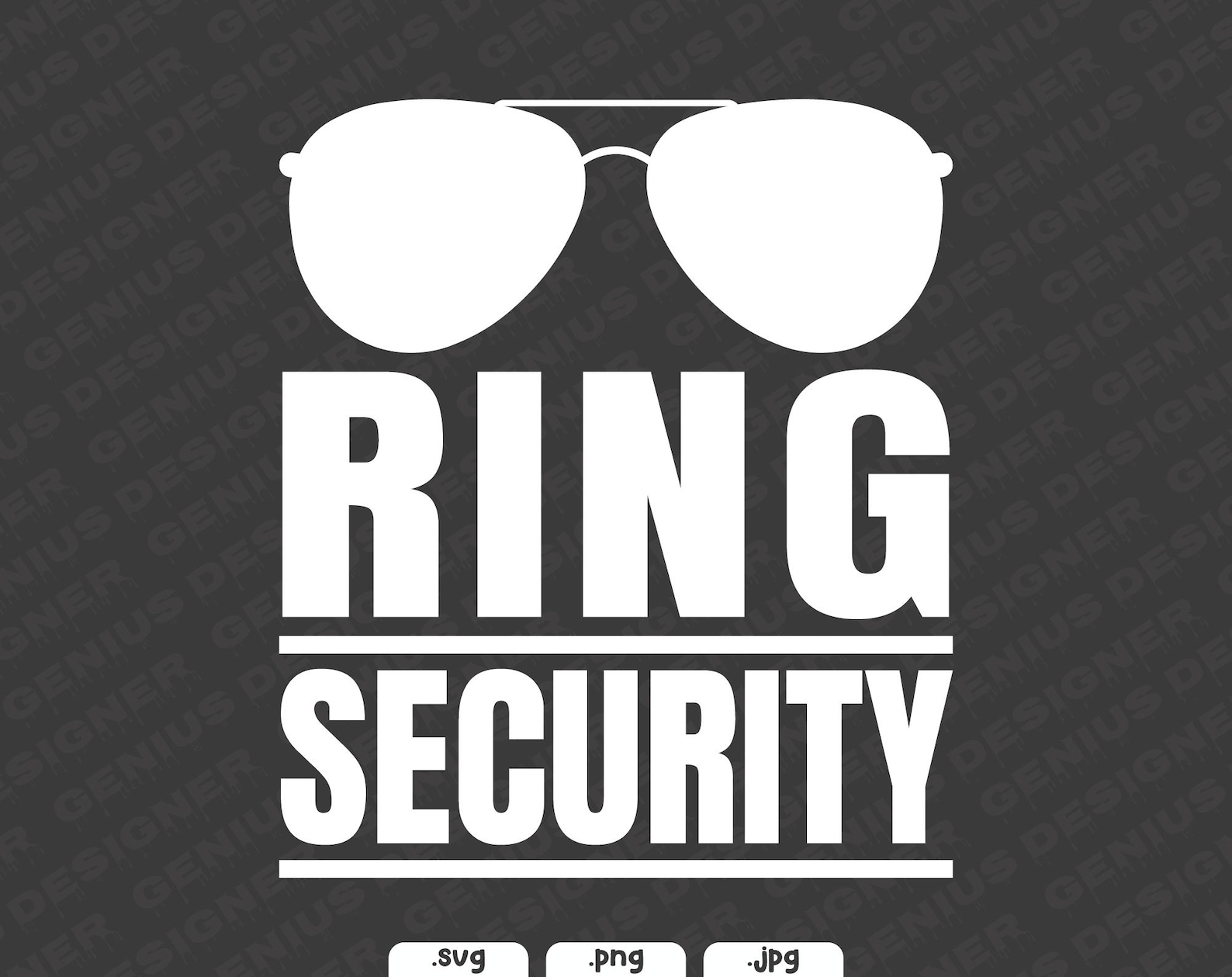 Ring Security SVG PNG, Ring Bearer Svg, Wedding Svg, Marriage Svg, Ring ...