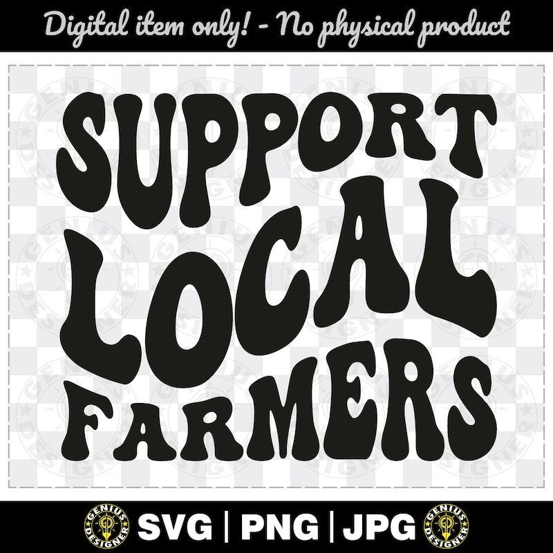 Support Local Farmers - Etsy