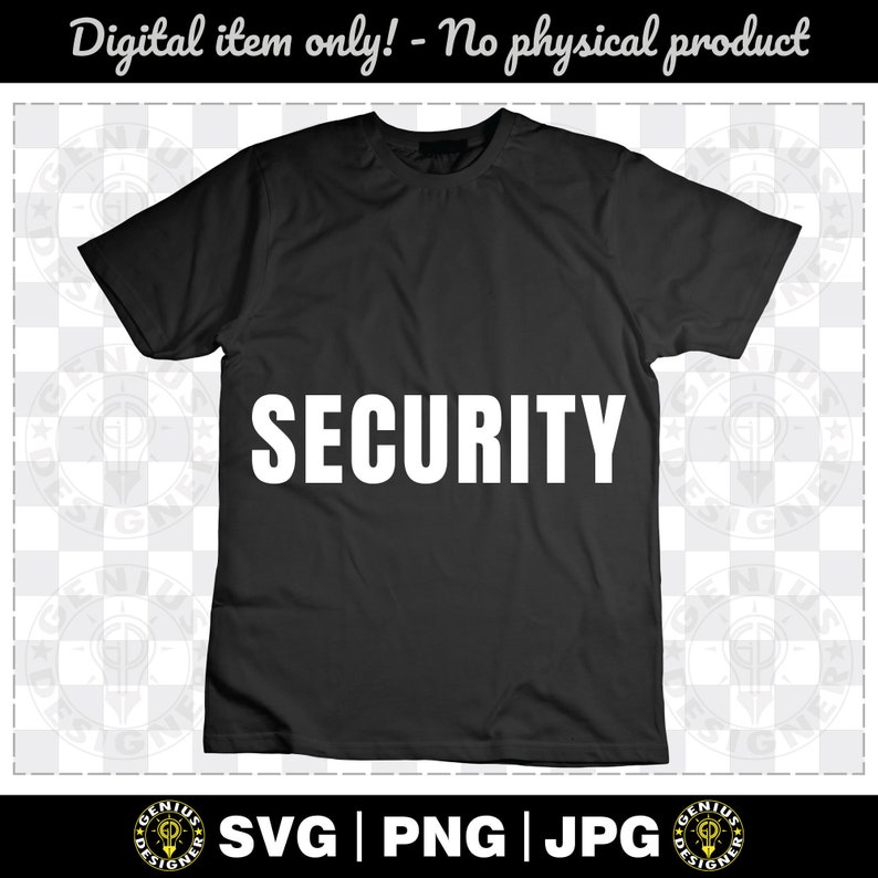 Security Text Svg Security Word Cut File Svg Png Jpg Security Guard ...