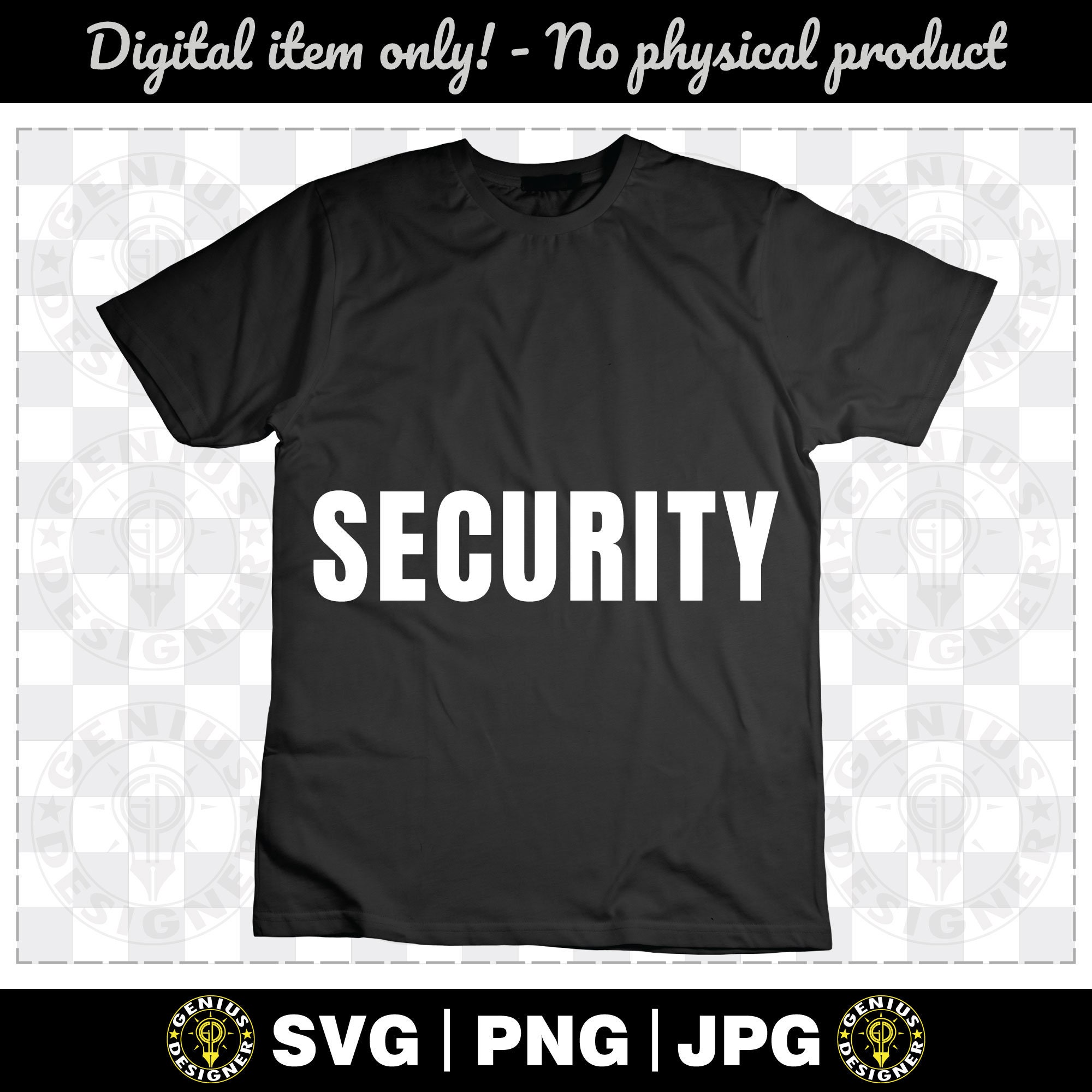 Security Text Svg Security Word Cut File Svg Png Jpg Security Guard ...
