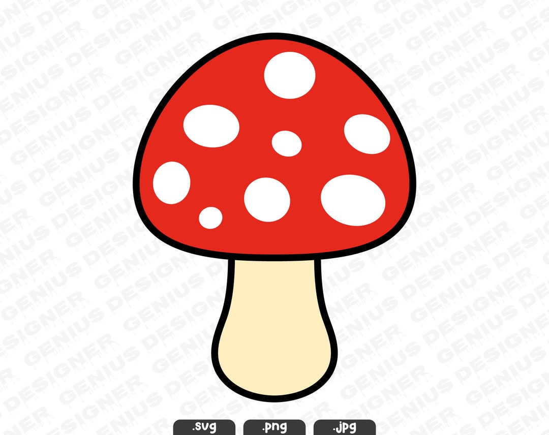 Mushroom SVG Red Mushroom SVG mushroom PNG Boho Mushroom - Etsy