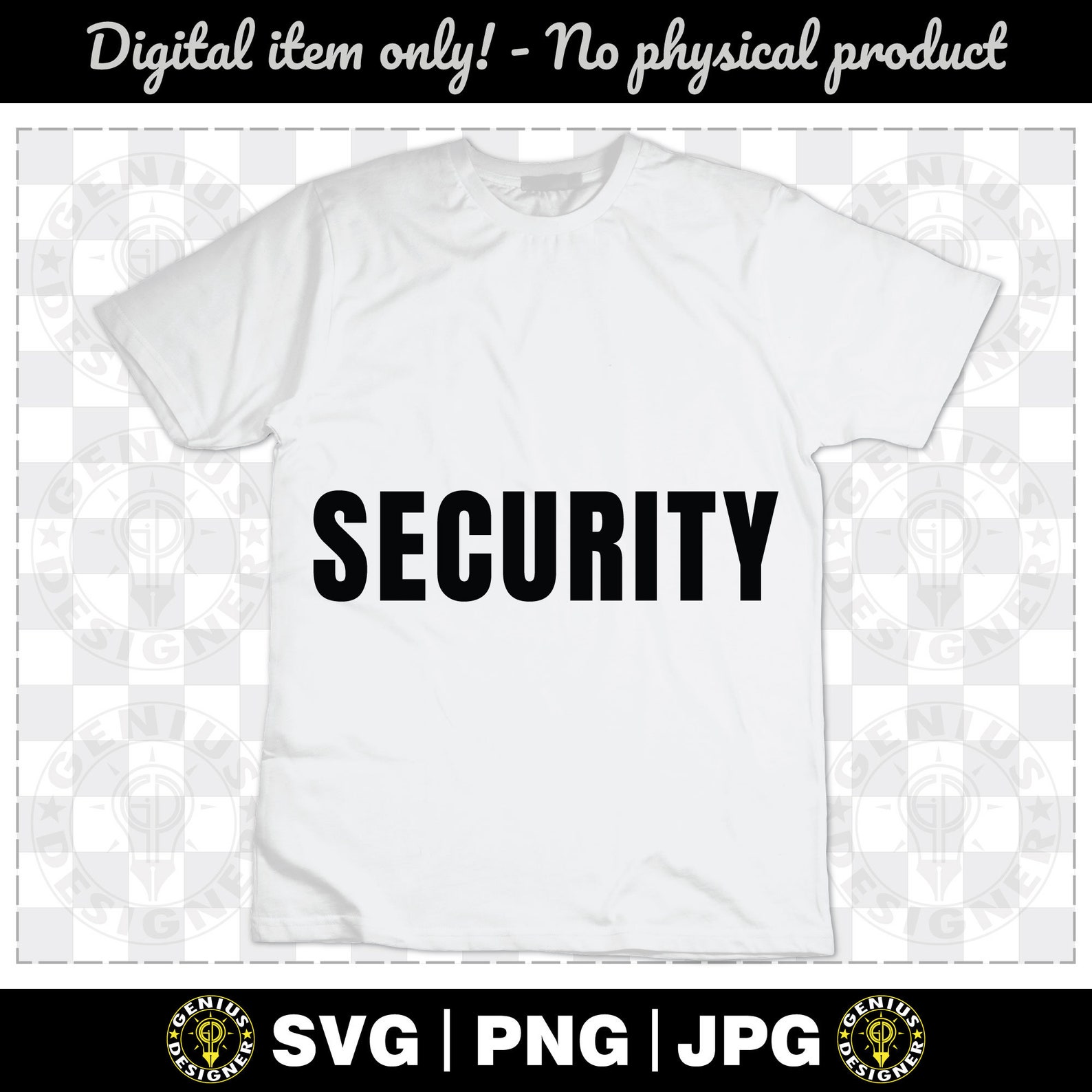 Security Text Svg Security Word Cut File Svg Png Jpg Security Guard ...