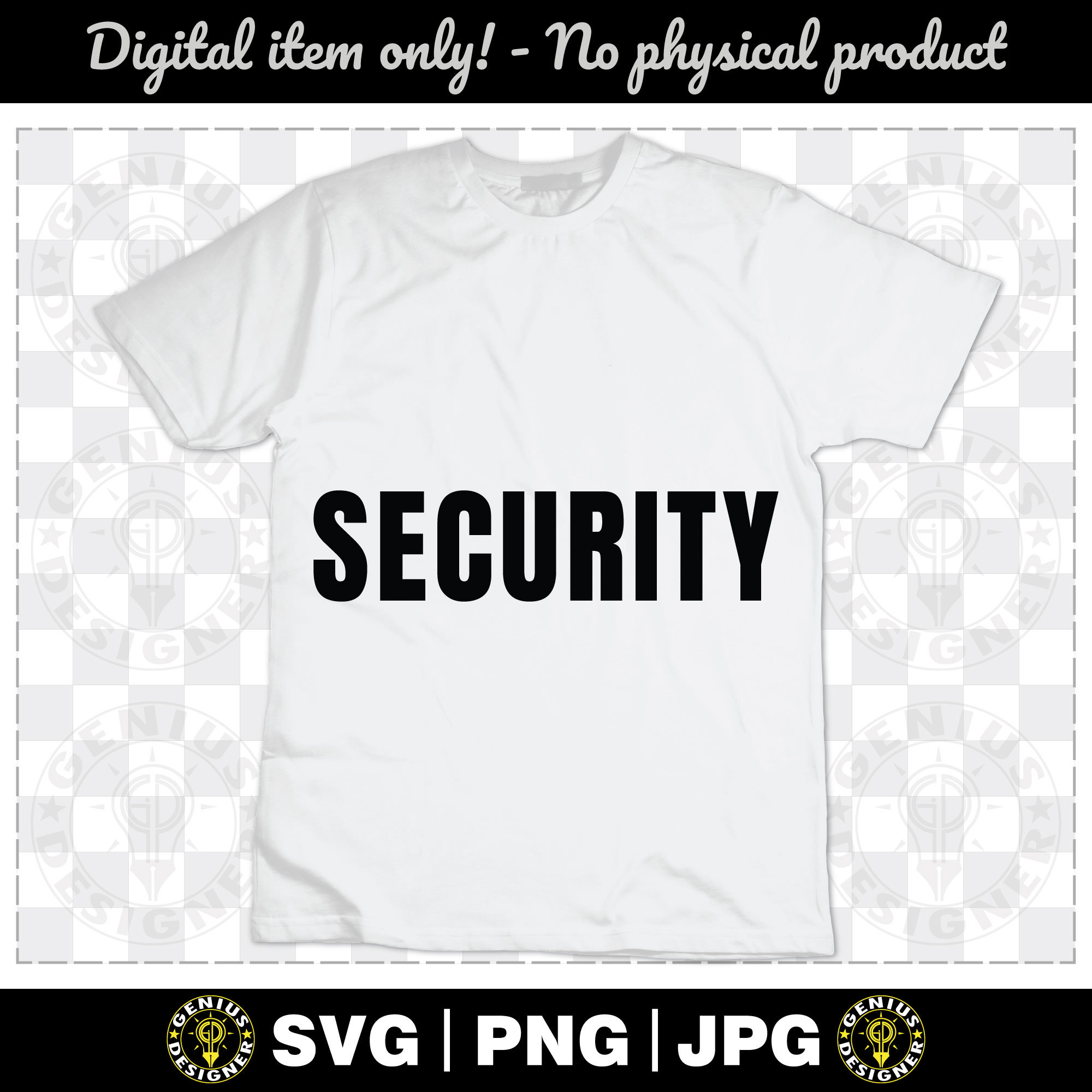 Security Text Svg Security Word Cut File Svg Png Jpg - Etsy