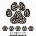 Dog Paw Prints Svg File for Cricut, Animal Paw, Pet Paw Svg,png,dxf,eps ...
