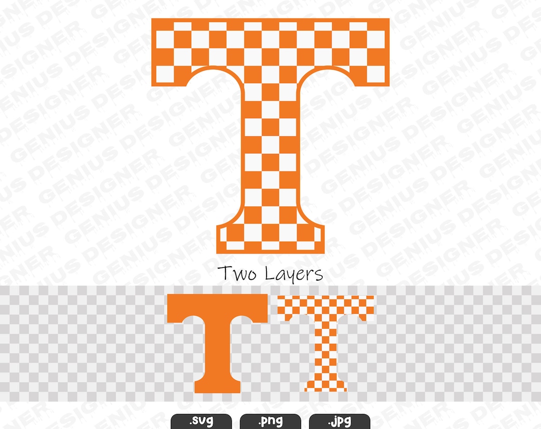 Checkerboard Tennessee SVG | Checkered T Digital Download | Cricut ...