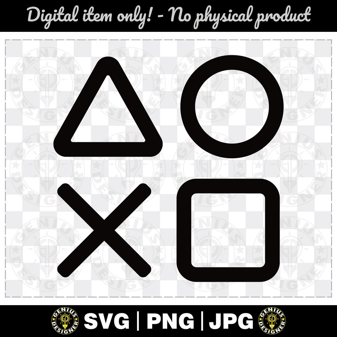 Gamepad Icons SVG | Gamepad Icons Cut File Svg Png Jpg - Etsy