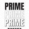 Prime Svg, Prime Png, Prime Layered Cut File - Etsy
