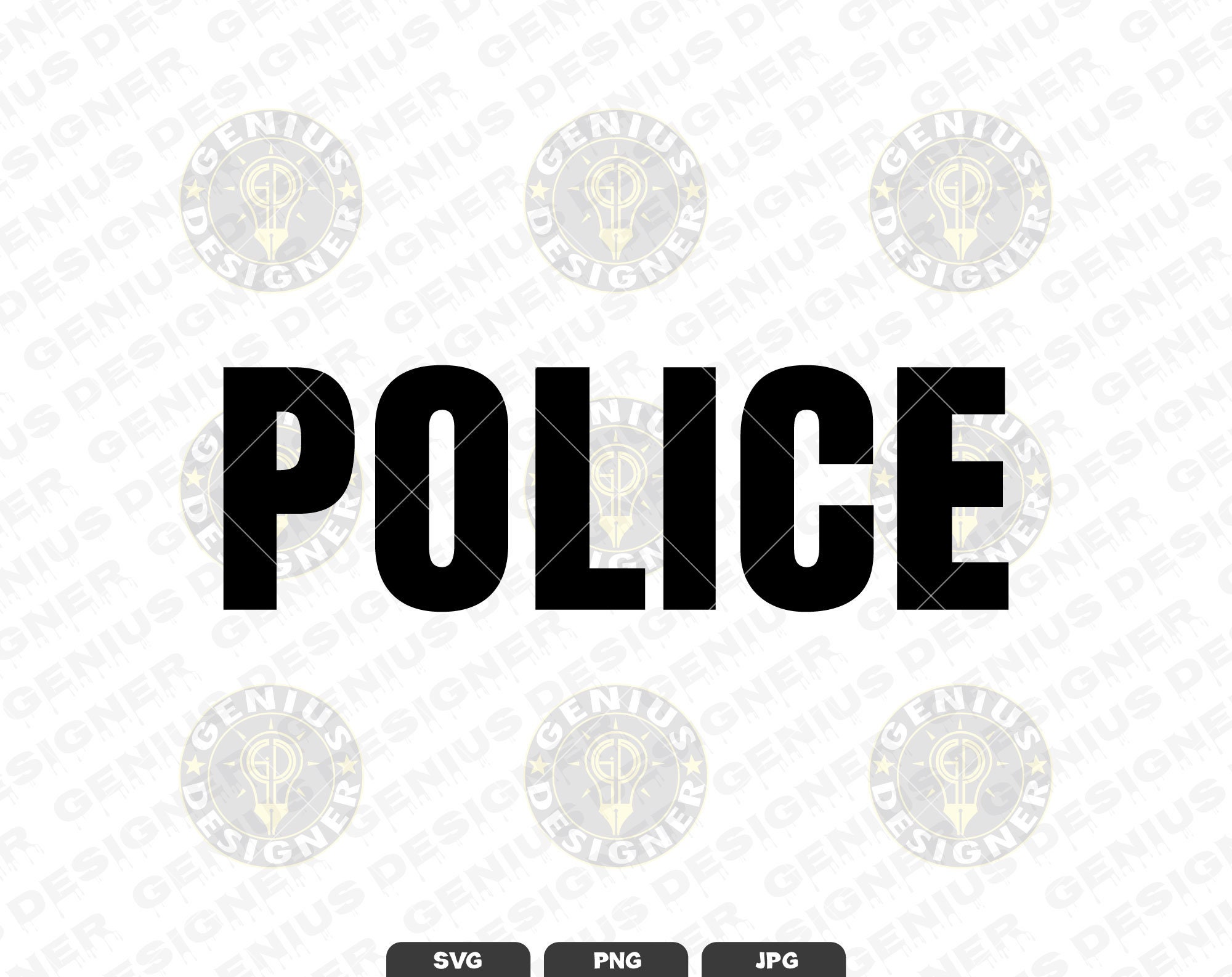 POLICE Svg | Police Cut File | DIY Tshirts Hats Decals Stickers | Svg ...