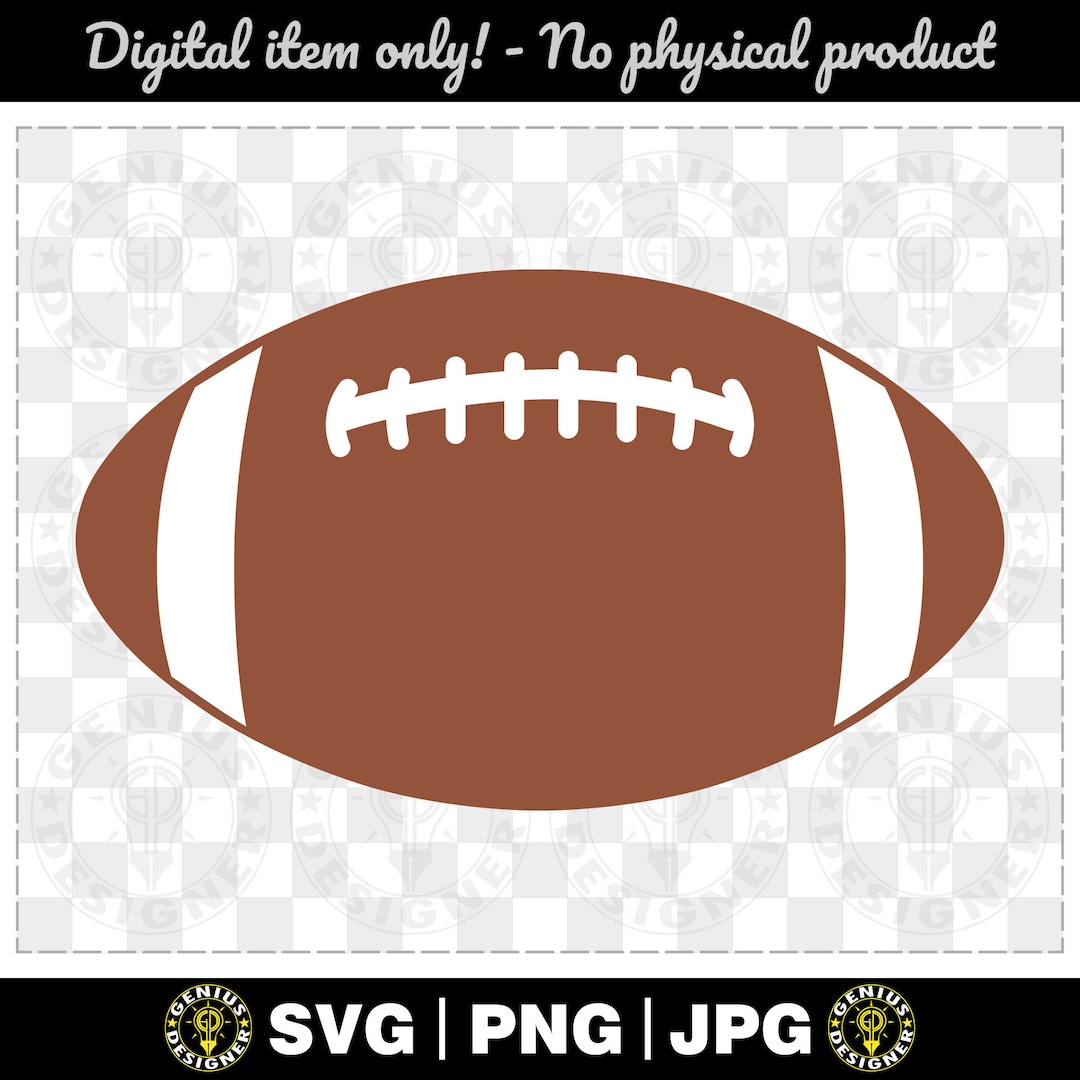Football SVG, American Football Stitches, Football Svg Cut File Cricut ...