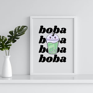 Kawaii Boba Tea PNG, Bubble Tea Clipart, Beverage Clipart, Drink ...