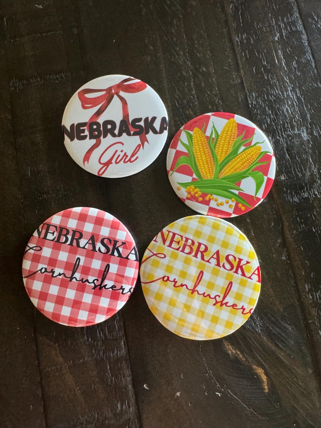 School Spirit Button - Etsy