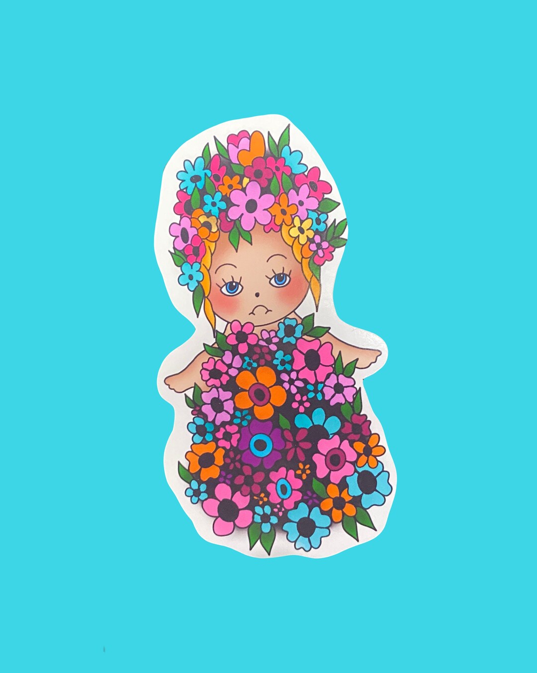 Cutie May Queen Midsommar Sticker Horror Sticker - Etsy