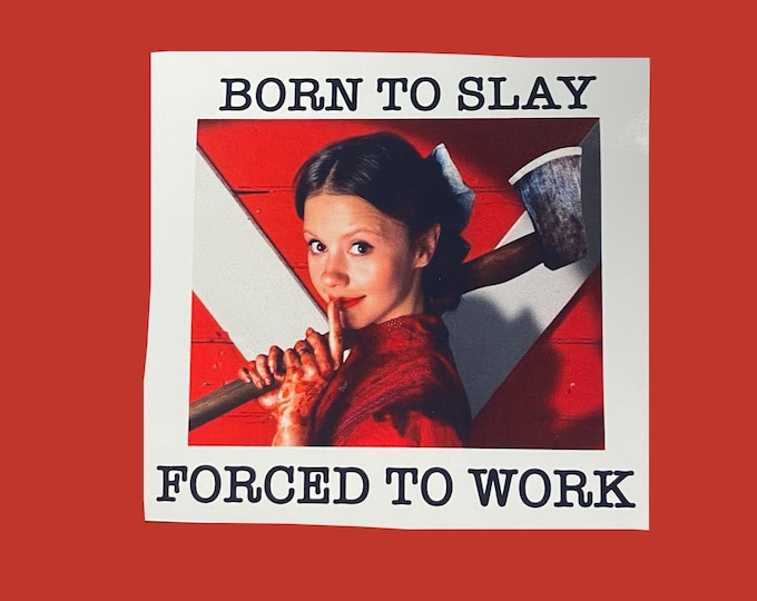 PEARL Movie Born to Slay Sticker Horror Sticker A24 - Etsy