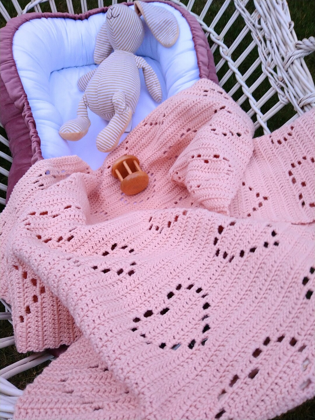 Heart Filet Crochet Pattern - Etsy