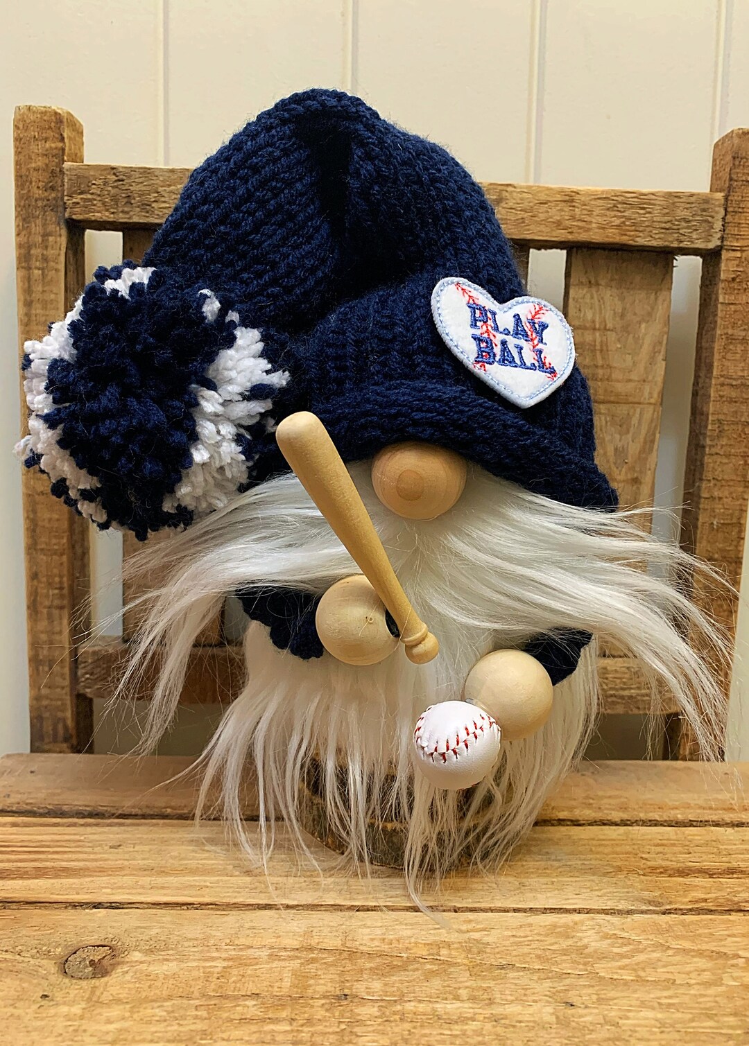 Baseball Gnome, Ball Field Gnome, Bat and Ball Gnome, Sports Gnome ...