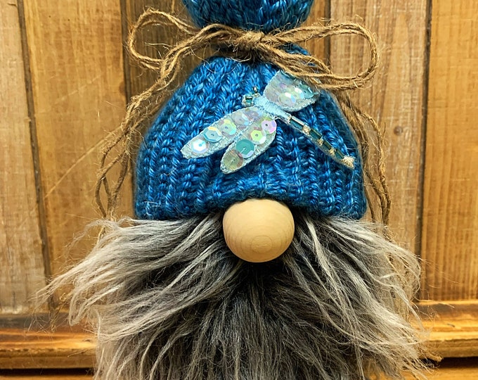 Dragonfly Gnome, Bug Gnome, Summer Gnome, Outdoor Gnome, Gnome Decor ...