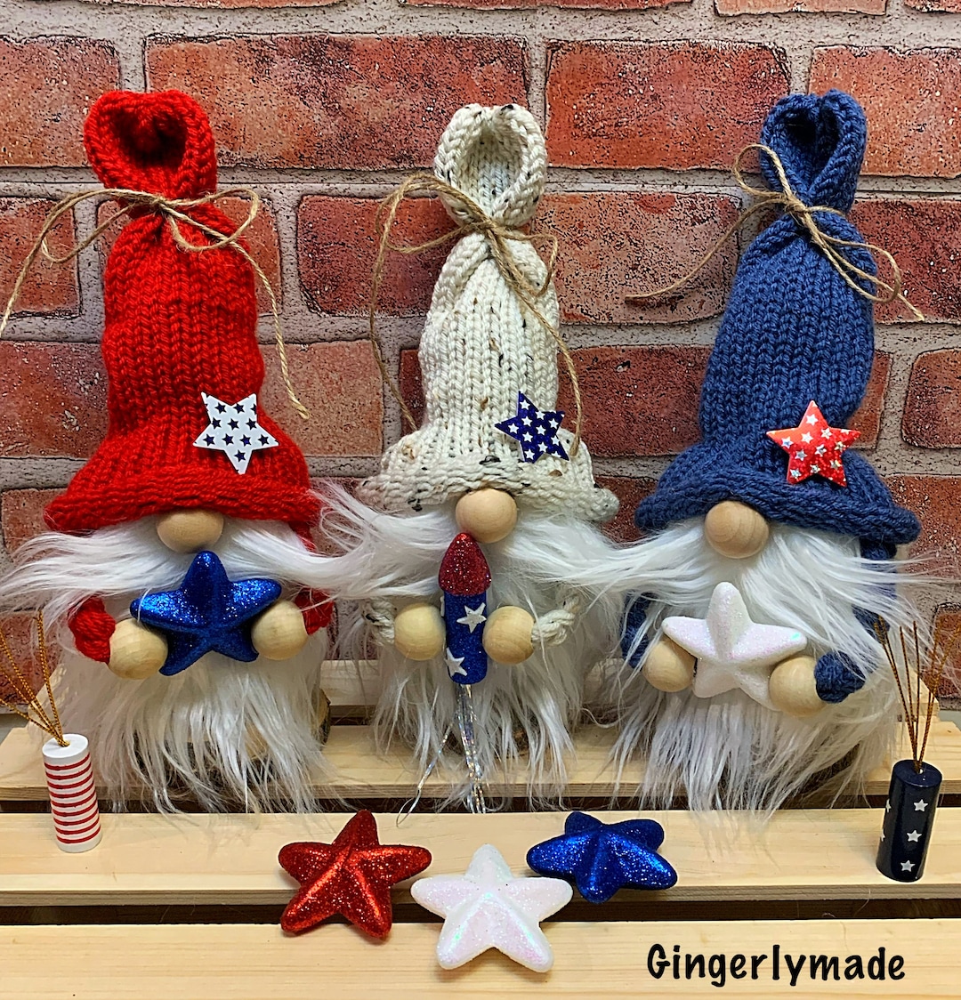 4th of July Gnome, Patriotic Gnome, USA Gnome, America Gnome, 4th of ...