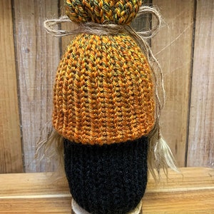 Fall Gnome, Leaf Gnome, Tiered Tray Gnome, Farmhouse Decor, Halloween ...