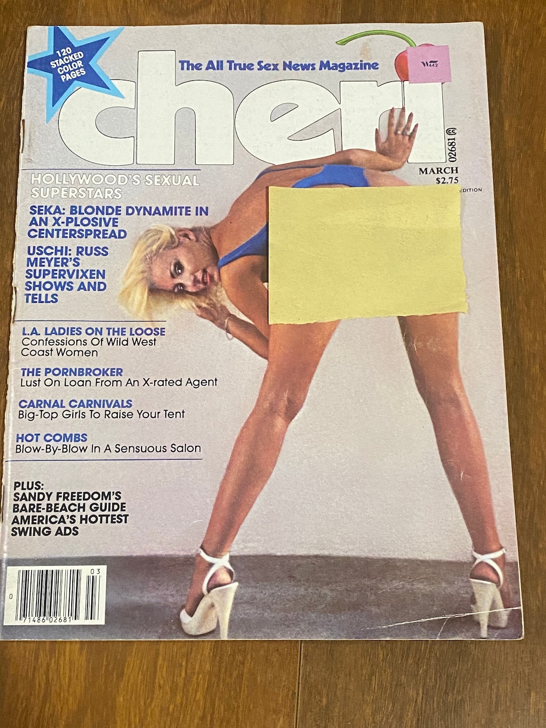Vintage Cheri Magazine Vol 4 No 4 March 1976 - Etsy