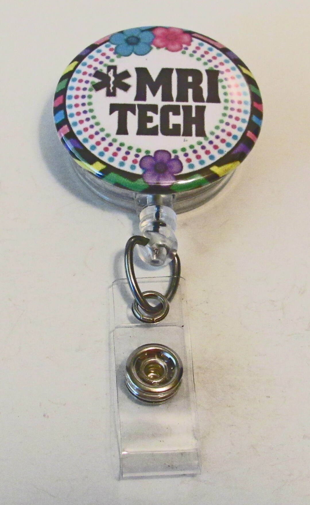 Colorful MRI Tech Radiology Badge Clip Badge Reel Great Gift Idea - Etsy