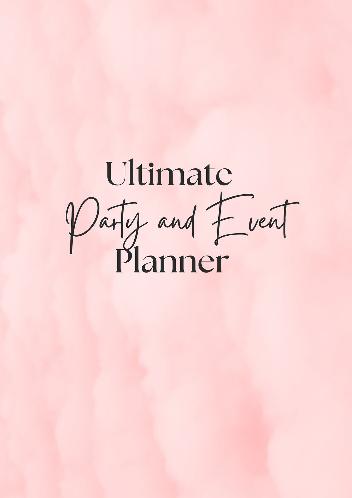 Party Event Planner, Printable Party Planner, Printable Event Planner ...