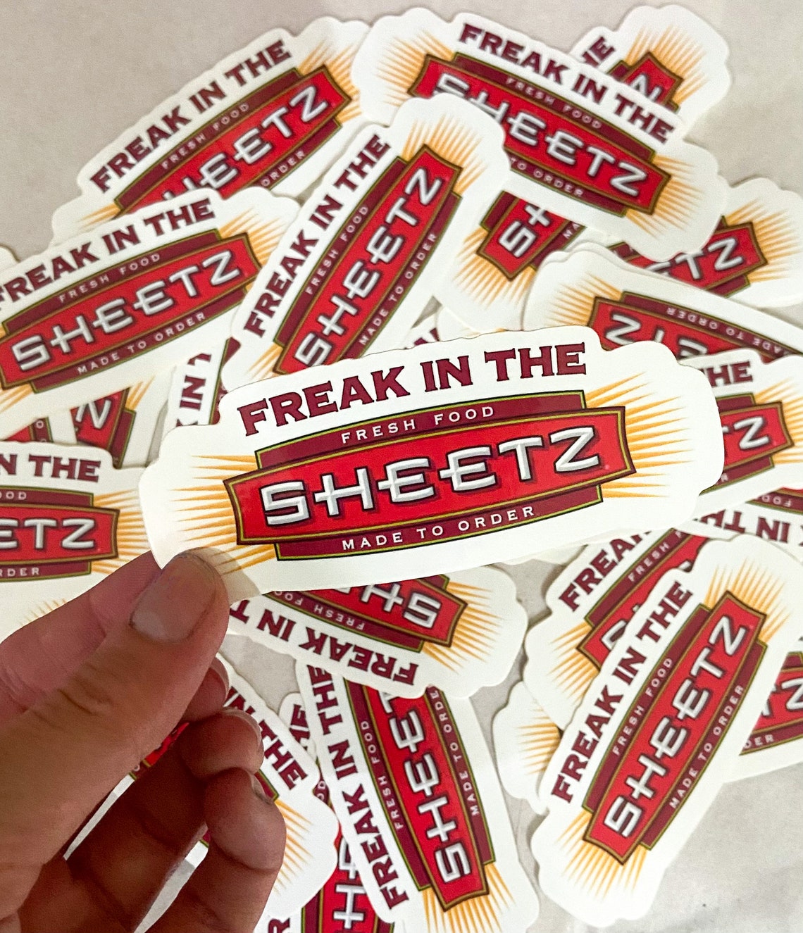 Freak in the Sheetz Glossy Die Cut Sticker - Etsy