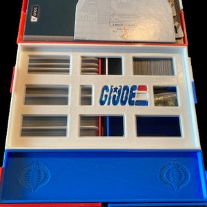 Box Organizer Insert for G.I. Joe the Deck Building Game by Renegade ...