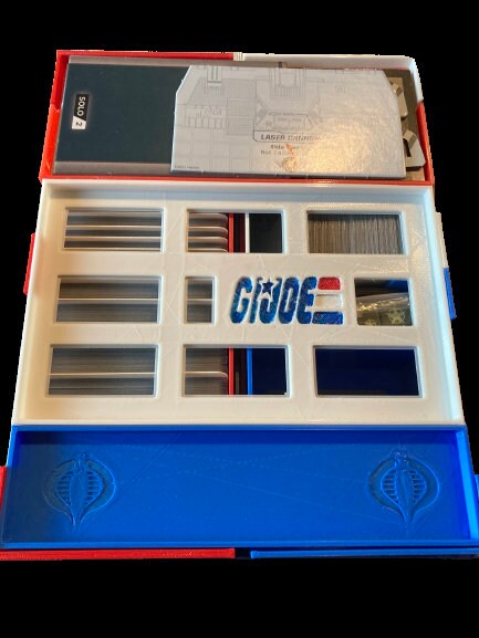 Box Organizer Insert for G.I. Joe the Deck Building Game by Renegade ...