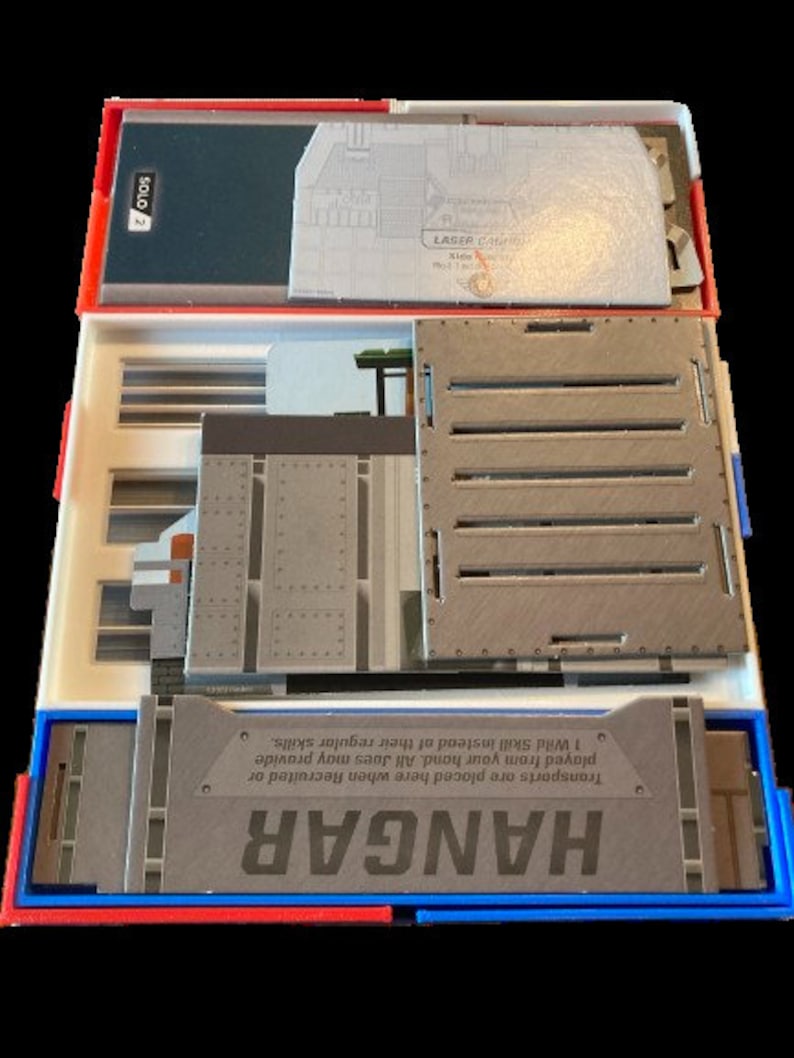Box Organizer Insert for G.I. Joe the Deck Building Game by Renegade ...