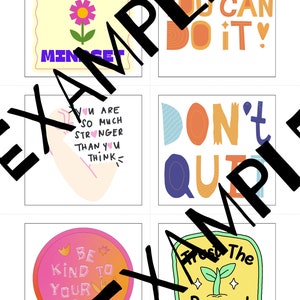 Affirmation and Anti-bullying Cards, Boost Self Esteem, Promote ...