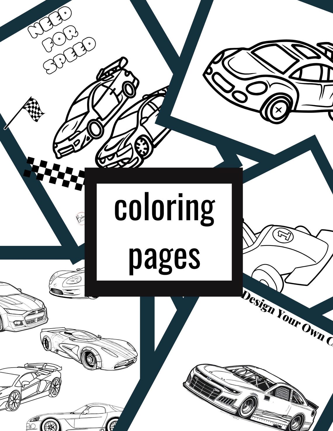 NASCAR Race Day Activity Bundle: Race Car Party, Games, Trivia ...