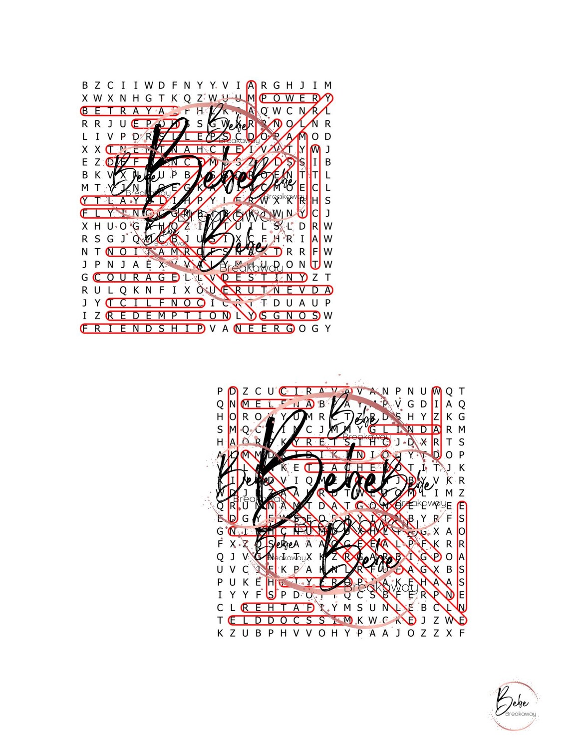 Wicked Themed Word Searches! Free Affirmation Cards Included - Etsy