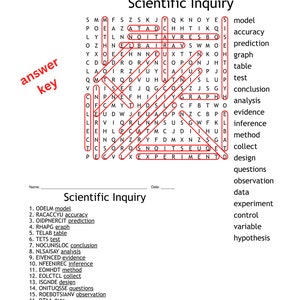 4th Grade Science Bundle Word Search, Scrambled Terms, Fun Review or ...